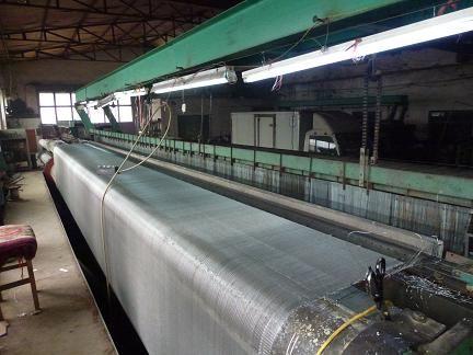 Rede de arame de aço inoxidável larga extra, 20mesh, fio de 0.97mm, largura de 3.5m