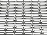 China Rigid 316l Decorative Metal Mesh For Building Facade Cladding for sale