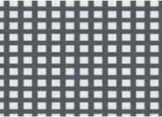 China Distancia al centro de 6 mm de orificio de 2 mm de metal perforado escalonado cuadrado en venta