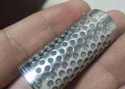 China Filtros de malla de alambre de pulido de acero inoxidable tejidos con soporte perforado en venta