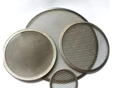 Stainless Steel Extruder Screen Usually 20 Mesh To 650 Mesh With Smooth Edge