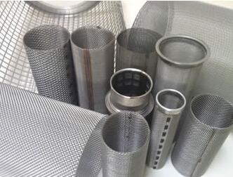 China Cylindrical Extruder Screen Spot Welded Edges And Aluminum Framed Edges Single Layer Or Multilayer for sale