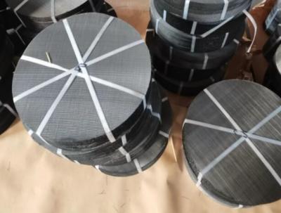 China Extrusor de tela de alambre negro de superficie plana con varias formas y tamaños en venta