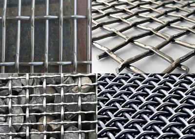 China Crimped Wire Mesh For Vibrating Screen In High Tensile Steel And Stainless Steel for sale