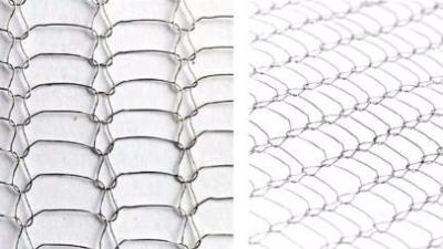 China High Penetrated Knitted Wire Mesh 20-100 to 180-700 Strong corrosion resistance for sale