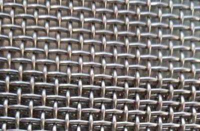 China Steel Metal Mesh Crimped Screen Customized For Vibrating Stone / Gold Ore / Coal Mine for sale