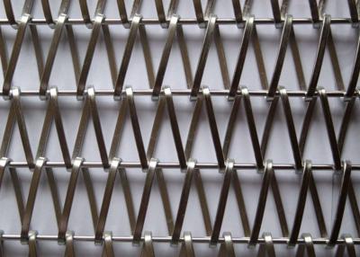 Cina Metallo Mesh For Architectural Decoration di acciaio inossidabile di AISI 6mmx1mm in vendita