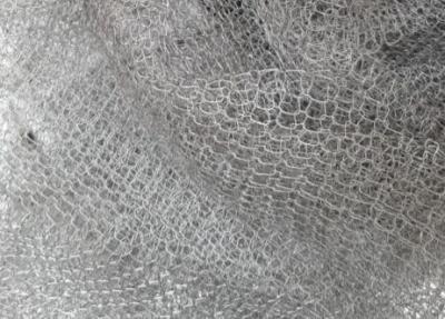 China SUS316L Knitted Mesh 4mm X 4mm Hole 0.28mm Wire Stainless Steel Knitted Wire Mesh for sale