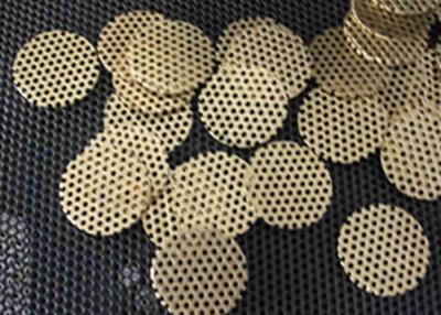 China Copper Wire Mesh Filter Disc 2um To 300um Filter Precision With High Fatigue Resistance for sale
