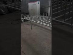 High Carbon Steel Anti Tank Wire Mesh Defend Against All Kinds Of Anti-Tank Weapons