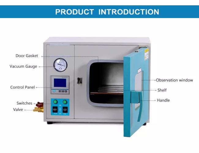 Laboratory Mini Desktop Screen Printing Vacuum Drying Oven Machine Price