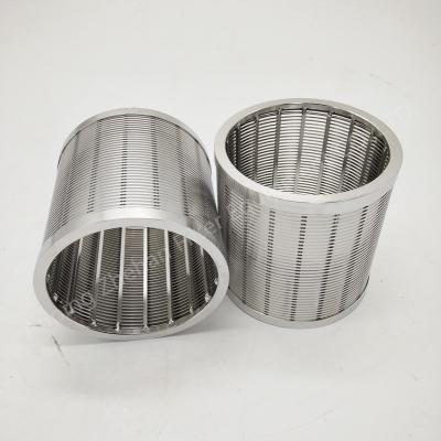 China Quality 150 Micron Johnson Wedge Wire Screen for water filtration for sale