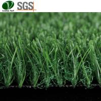 China Brushing Machine Plastic Lawn Grass / Garden Polyethylene Artificial Grass for sale