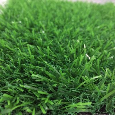 中国 家の別荘のための緑のブラウンの混合された人工的な床の草 販売のため