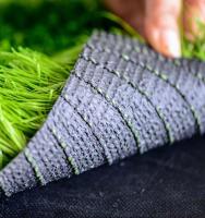 China Natural Looking Realistic Artificial Grass Soccer Field Custom Specification for sale