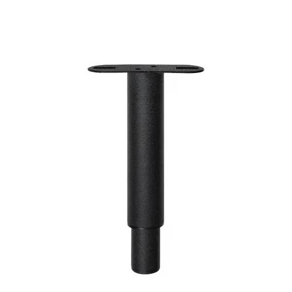 Quality Polished Finish Customized Iron Pipe Legs Metal Tube Feet Round for sale
