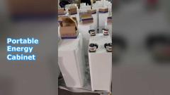 Movable Portable Energy Storage Cabinet for Household