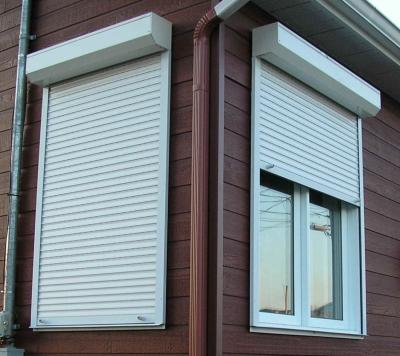 China Automatic Intelligent Aluminum Garage Roller Shutter Door (Garage window) for sale