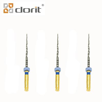 Cina attivazione di calore di endodontica di Niti Rotary Instruments del dentista di 3Pcs X1 X2 X3 in vendita