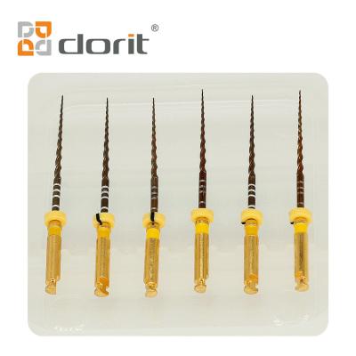 Cina Principale canale giallo Endo Files Hope Golden F1 del ODM 25mm dell'OEM in vendita