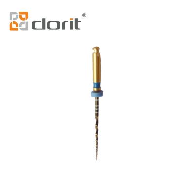 Cina attivazione blu di calore del F3 di 25mm Dorit Endodontic Files Hope Golden in vendita