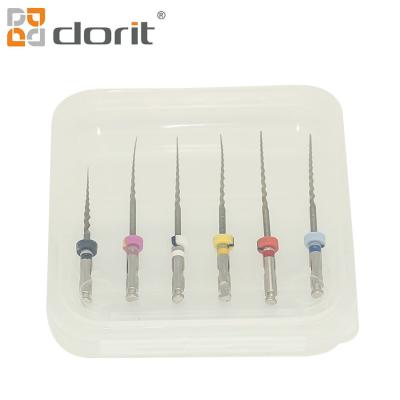 Cina archivi Endodontic di iso del CE del F3 di attivazione SX di 6pcs Endo Rotary Files Gold Heat in vendita