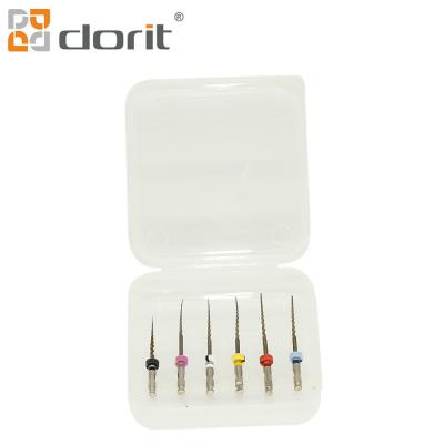 Cina archivi Endodontic di iso del CE del F3 di attivazione SX di 6pcs Endo Rotary Files Gold Heat in vendita
