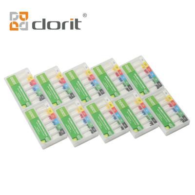Cina La carta della guttaperca di iso del CE indica il colore della conicità di Dentsply l'altra attrezzatura dentaria in vendita