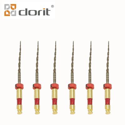 Cina Archivi rotatori Wave di Niti un oro che ricambia Endo Files 21mm 25mm 31mm in vendita