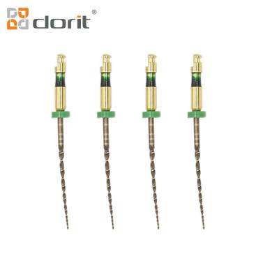 Cina 4Pcs Wave un oro che ricambia Endo Files Nickel Titanium in vendita
