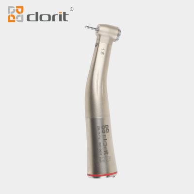 China Tipo velocità a fibra ottica di E che aumenta Handpiece dentario 1/5 di angolo contrario dentario for sale