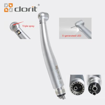 China Manipolo dentale LED ad alta velocità Manipolo dentale autoalimentato con turbina ad aria for sale
