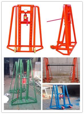China large-scale cable drum jacks for sale