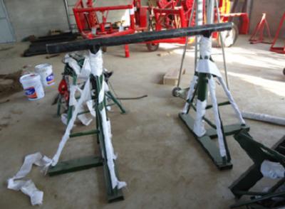 China Electric tools High stability cable drum stand cable reel stand for sale