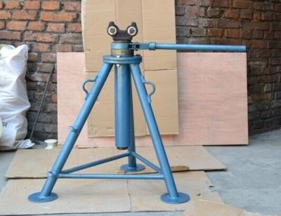 China Mechanical cable reel stand cable drum jack for sale
