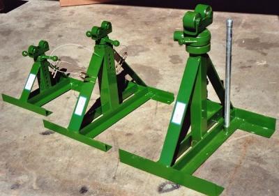 China Mechanic cable drum jack drum jack braked drum stand for sale