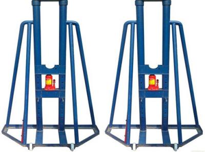 China Simple cable reel payout stand/cable drum stand/cable jack stand/cable box stand for sale
