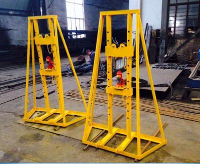 China Cable Stand,electrical cable stand,Hand Cable drum jacks for sale