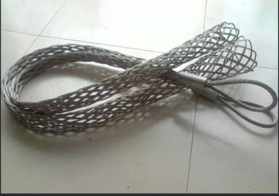 China Steel Wire Rope 25-34mm Cable Pulling Mesh Grip for sale