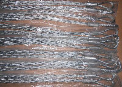 China Smooth wire mesh grips & Hoisting grip & Stainless steel cable sock for sale