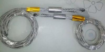 China Towing Smooth wire mesh grip protecting stainless steel cable socks for sale
