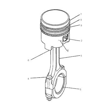 China 226-4961 Engine Tak2874 Piston Liner Kit Cylinder Liner 2264961 Piston Ring Tak-2874 for sale