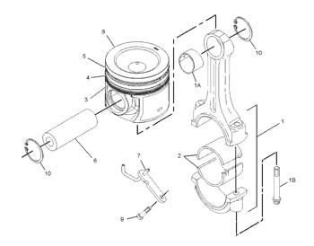 China Tak9889 Piston Liner Kit Cylinder Liner 297-7750 Engine Tak-9889 Ring 2977750 Piston for sale