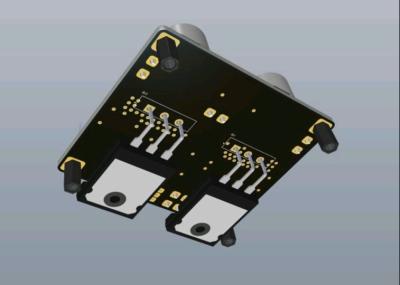 中国 FR4の黒プロトタイプPCBアセンブリ可聴周波力のAmpilier重い2.0 Ozの銅2つの層の 販売のため