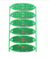 China Green Ink Printed Circuit Board E Test FR4 Double Sided PCB for sale