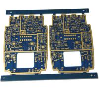 China Green Ink Printed Circuit Board E Test FR4 Double Sided PCB for sale
