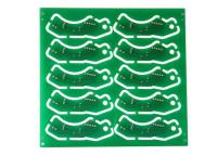 China White Silkscreen 2oz Copper CEM-1 Single Sided PCB for sale