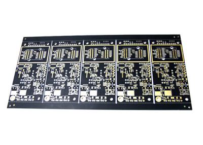 Cina 2 l'UL RoHS 2 dell'inchiostro del nero di U» ENIG FR4 mette a strati il circuito del PWB in vendita