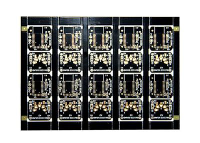 Cina 2 l'UL RoHS 2 dell'inchiostro del nero di U» ENIG FR4 mette a strati il circuito del PWB in vendita