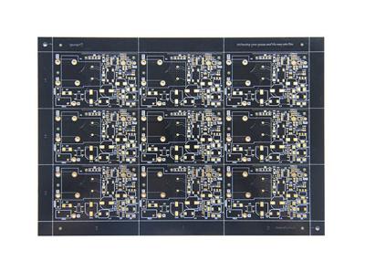 Cina 2 l'UL RoHS 2 dell'inchiostro del nero di U» ENIG FR4 mette a strati il circuito del PWB in vendita